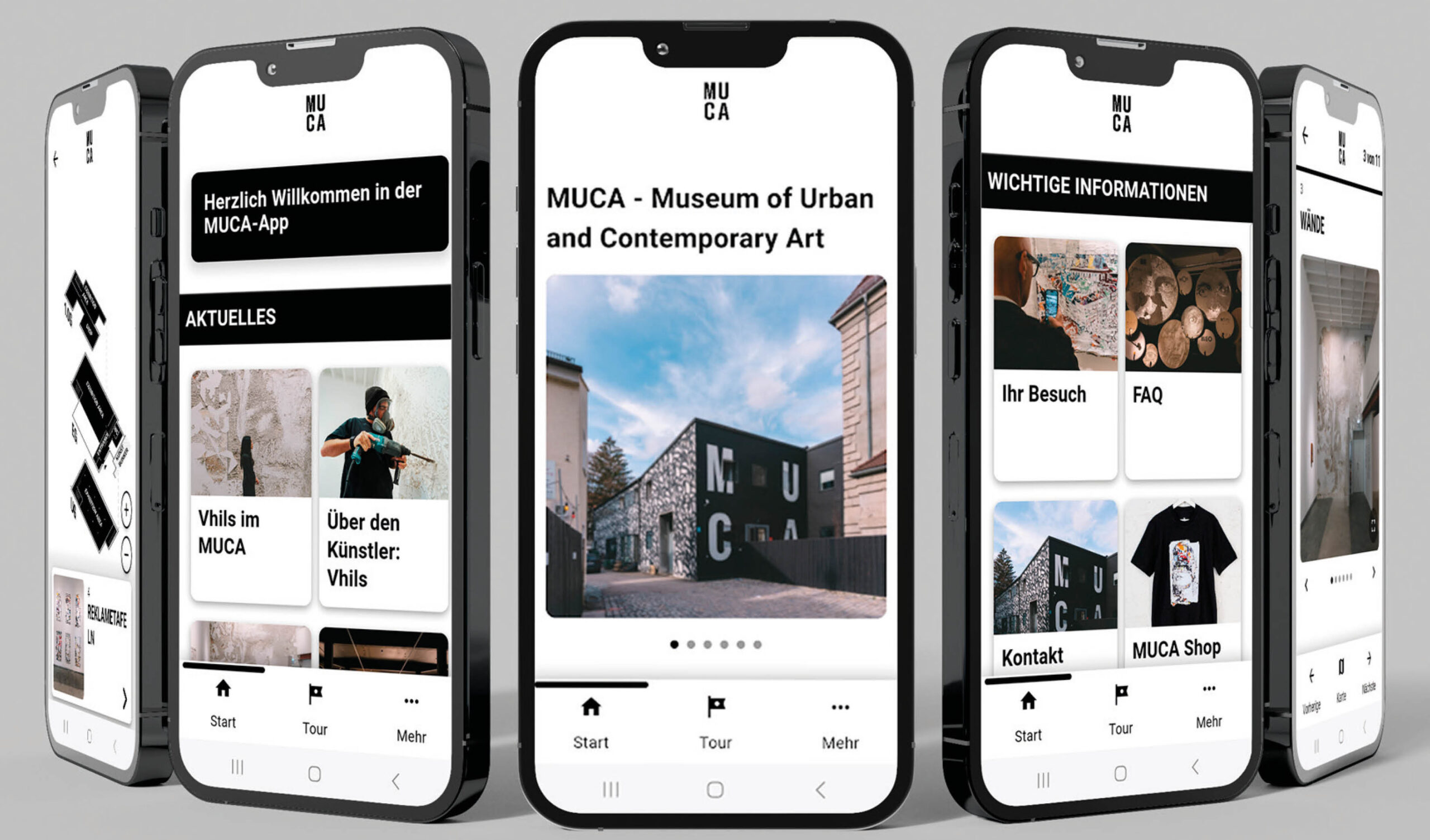 Die MUCA App - kostenfrei zu Ihrem Besuch » MUCA